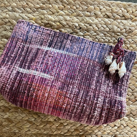 Bags | Malaysian Cute Clutch With Sea Shells | Poshmark